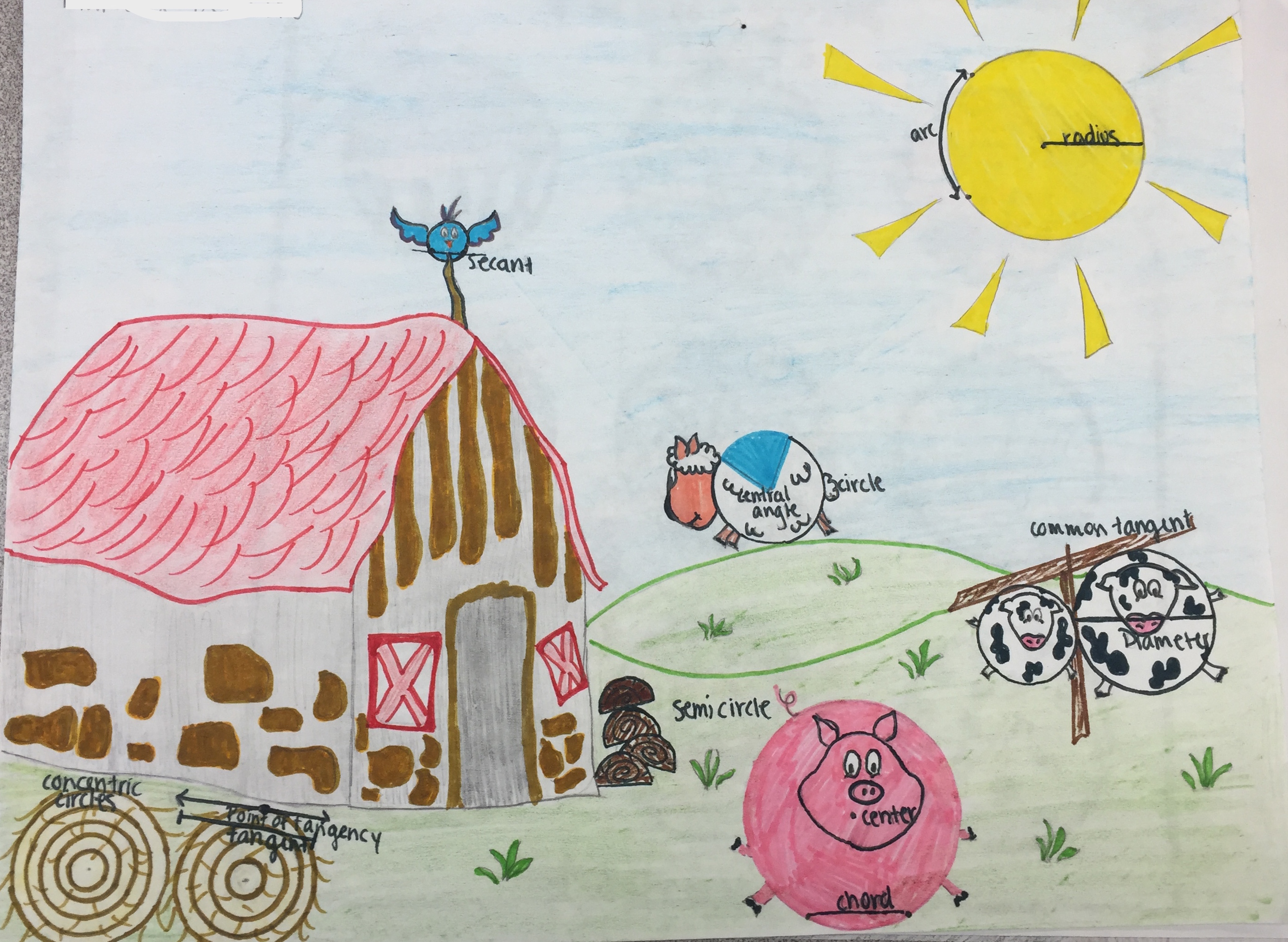 Circle Vocab Picture – Infinitely Teaching