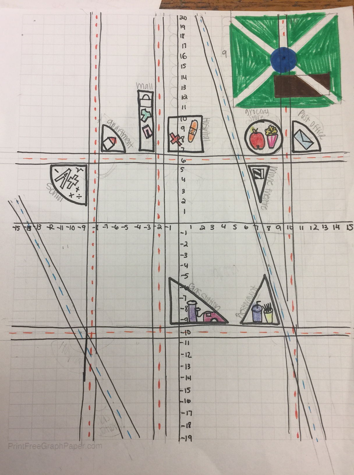 Geometric Town Project – Infinitely Teaching