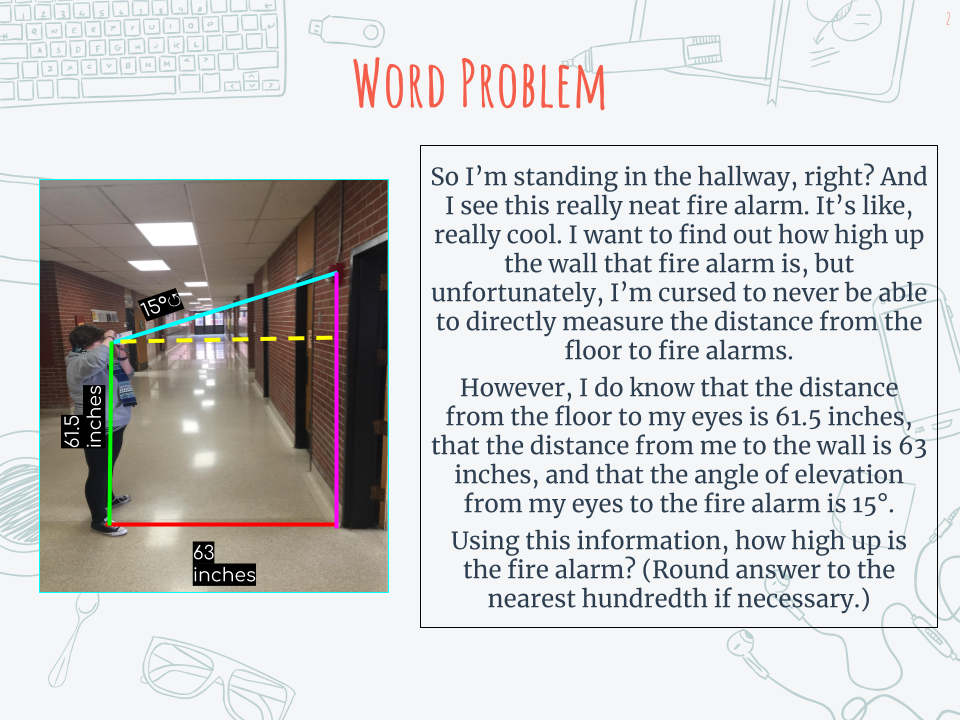 Trig Ratio Performance Task (2) – Infinitely Teaching